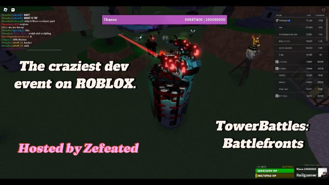 Zefeated Dev Event TBBF - YouTube