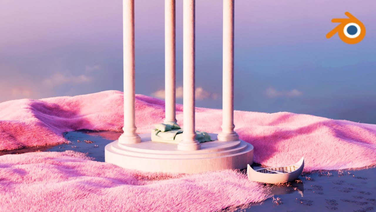 Let's Create a Dream World in Blender | Tutorial - YouTube