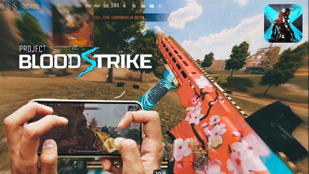 BLOODSTRIKE MOBILE 5 FINGER BATTLE ROYALE GAMEPLAY - YouTube