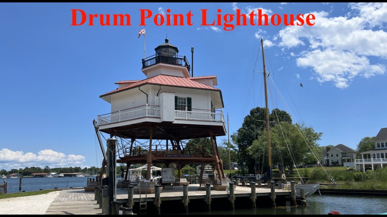 Drum Point Lighthouse Maryland - YouTube