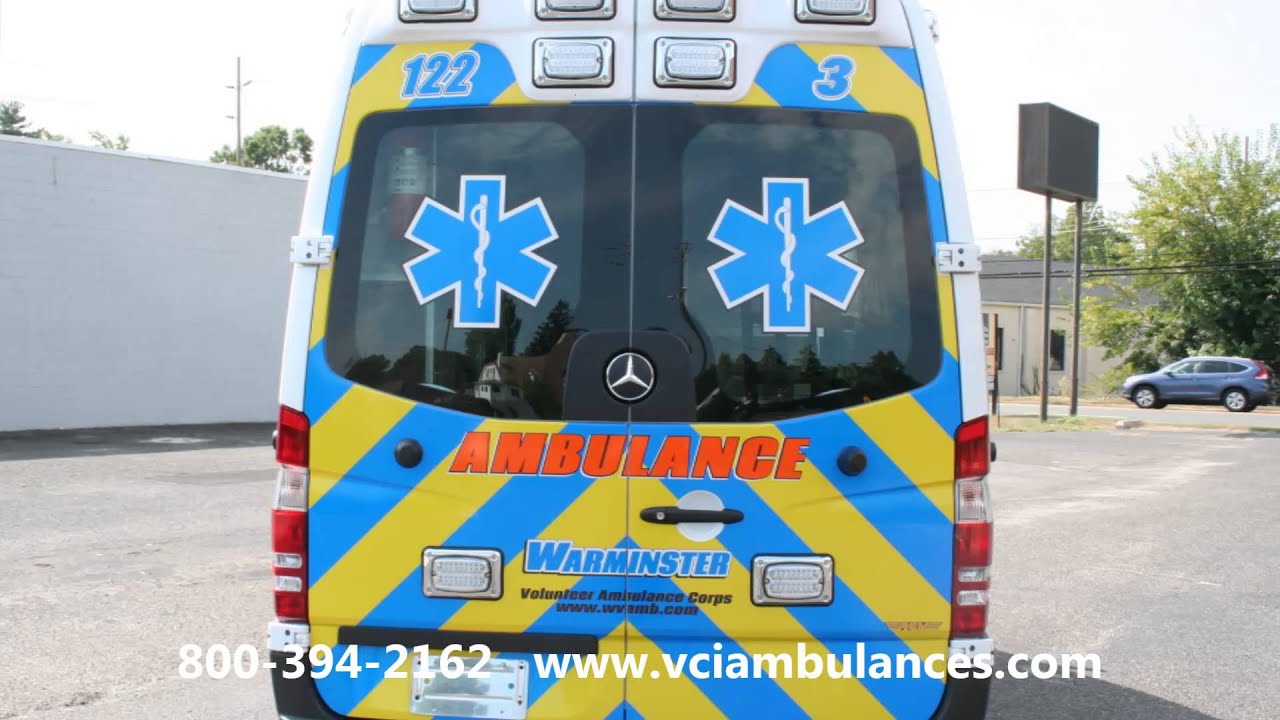 New Ambulance Delivery by VCI to Warminster Volunteer 2015 AEV K5 ...