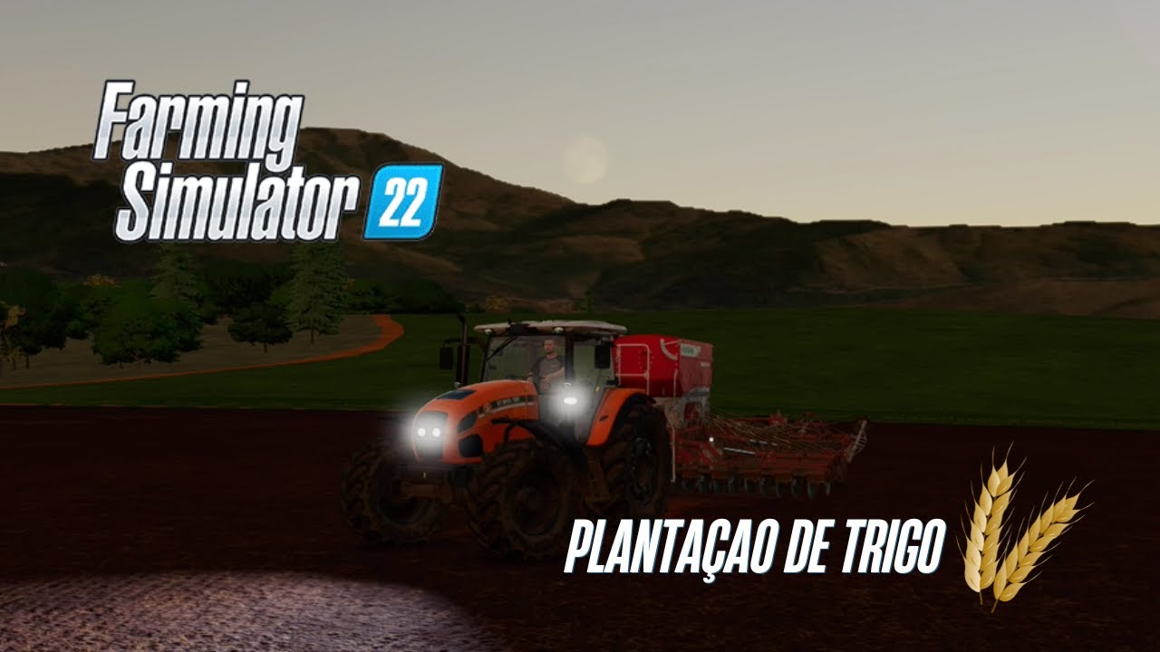 MEGA PLANTAÇAO DE TRIGO - FARMING SIMULATOR 22 - STARA - YouTube