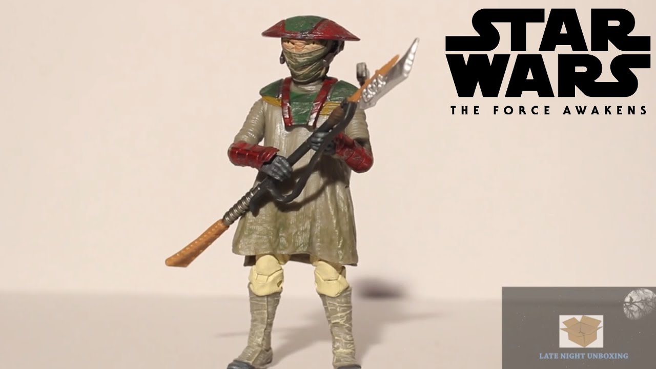 Star Wars The Force Awakens: Constable Zuvio (The Black Series 6" Inch ...