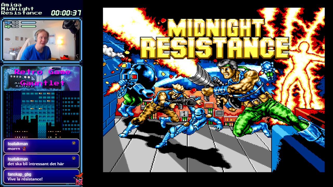 Retro Game Gauntlet [part 2] [Amiga: Midnight Resistance] - YouTube