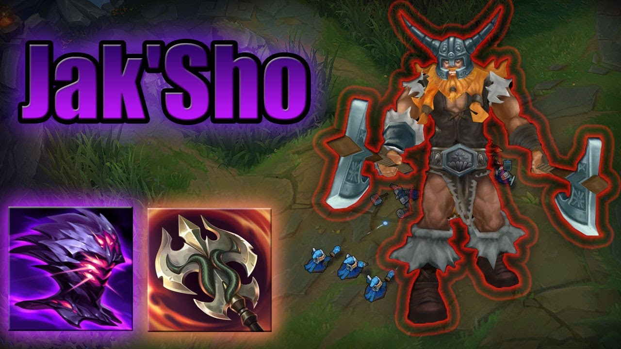 Jak'Sho The Protean | Olaf 🪓 Healing Build vs Singed !!! - YouTube