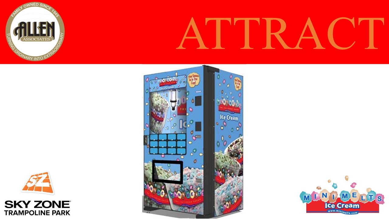 Fastcorp Evolution Mini Melts Vending Machine - Attract Mode - YouTube