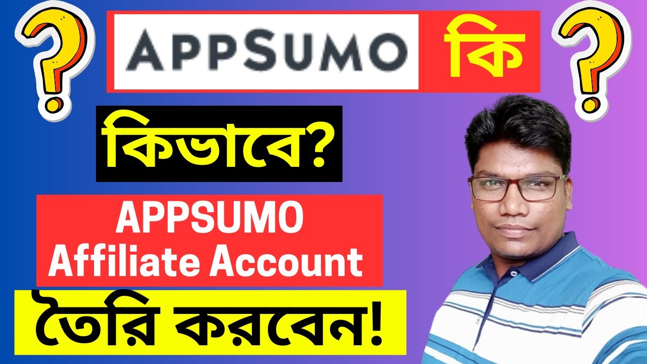 How to Create AppSumo Affiliate Account in Bangladesh - Appsumo ...
