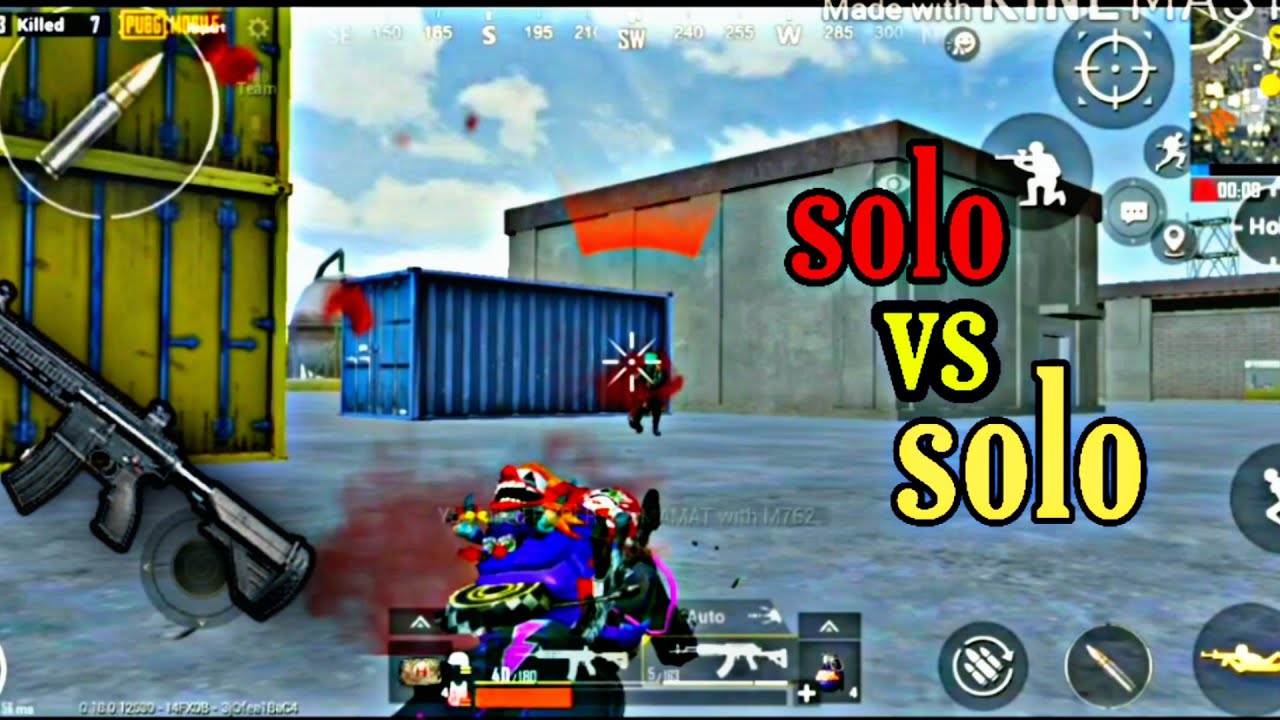 My first classic gameplay in pubg mobile solo Vs solo players unknown ...