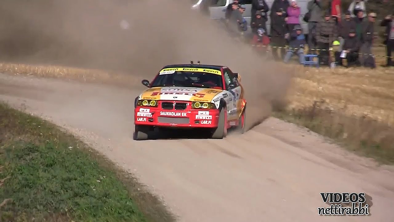 BMW M3 Rally Car Finnish F Cup Pure Sound 2015 (HD 720/50) - YouTube