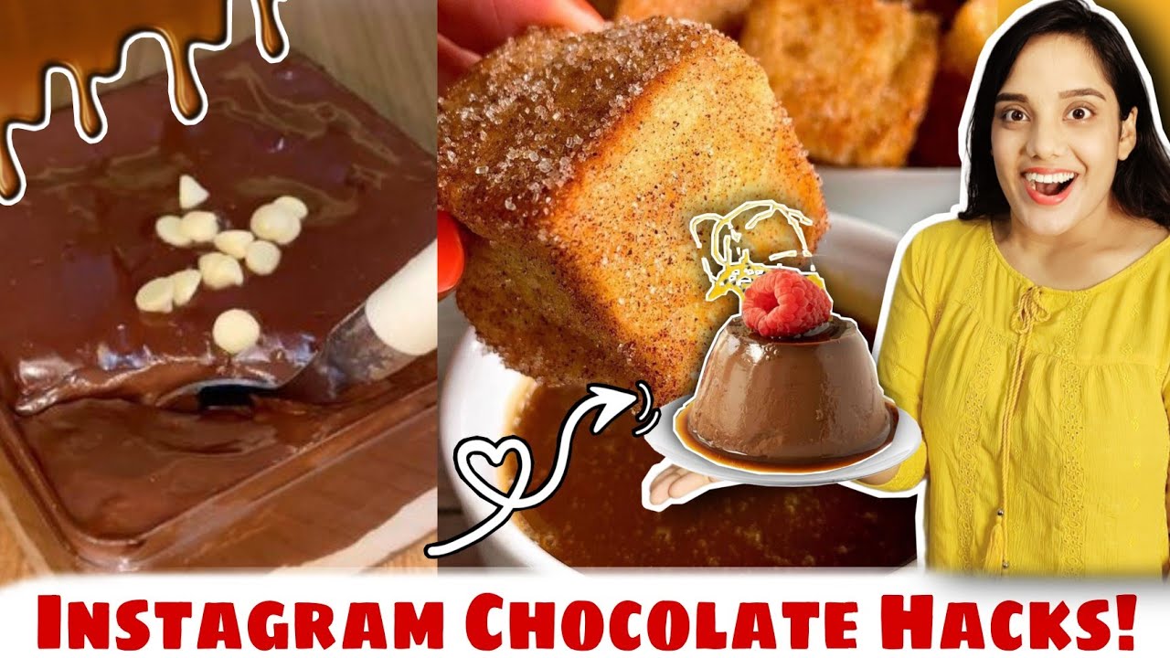 Testing Viral Instagram Food Hacks | Testing Out Viral Dessert Hacks ...
