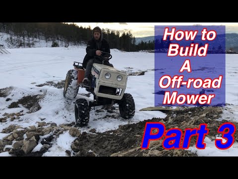 SCRAPPY BUILD pt3 How to build an off-road mud mower - YouTube