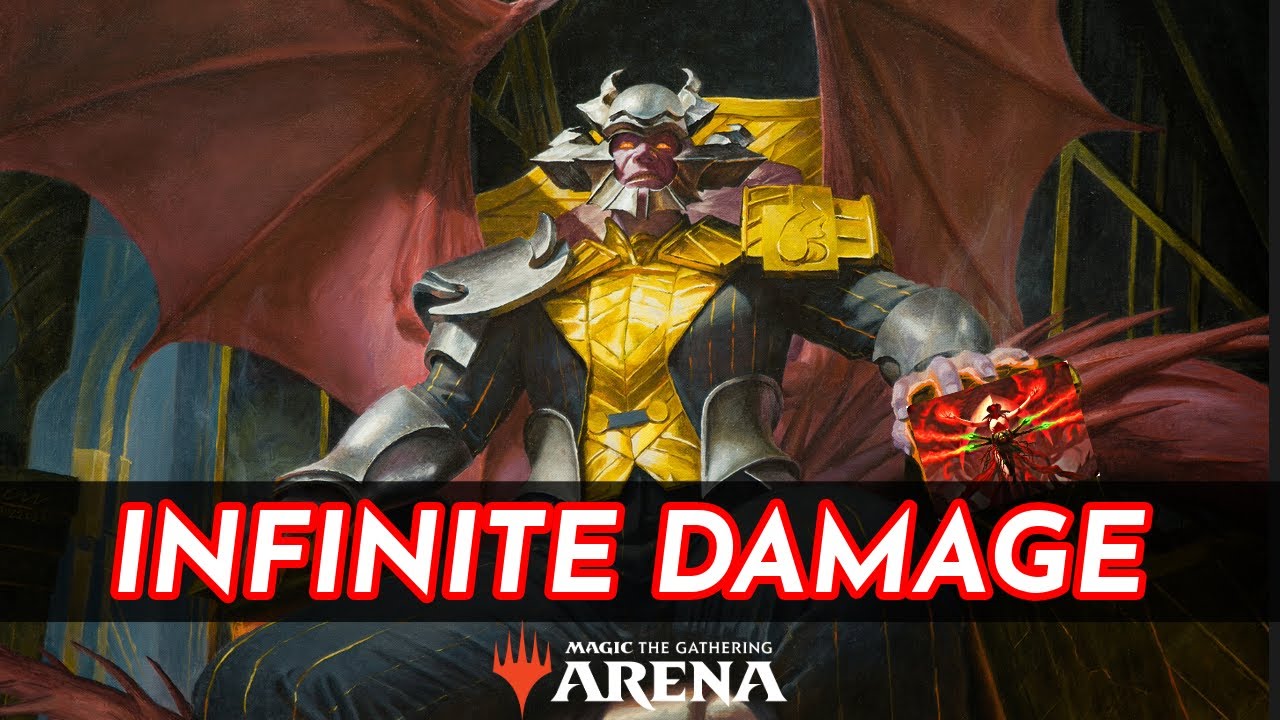 INFINITE DAMAGE COMBO | MTG ARENA | STANDARD BO1 💀🔥 - YouTube