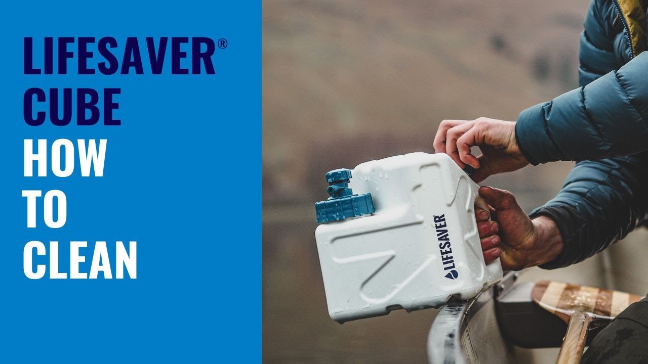 LifeSaver® Cube - How To Clean - YouTube