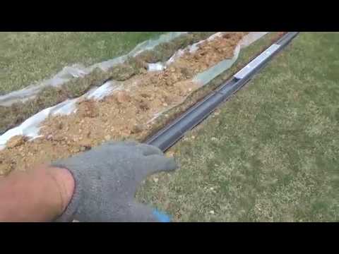 Drainage Installation 012 - YouTube