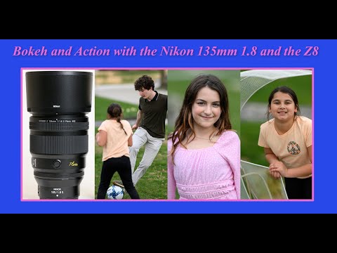 Bokeh and Action with the Nikon 135mm 1.8 and the Z8