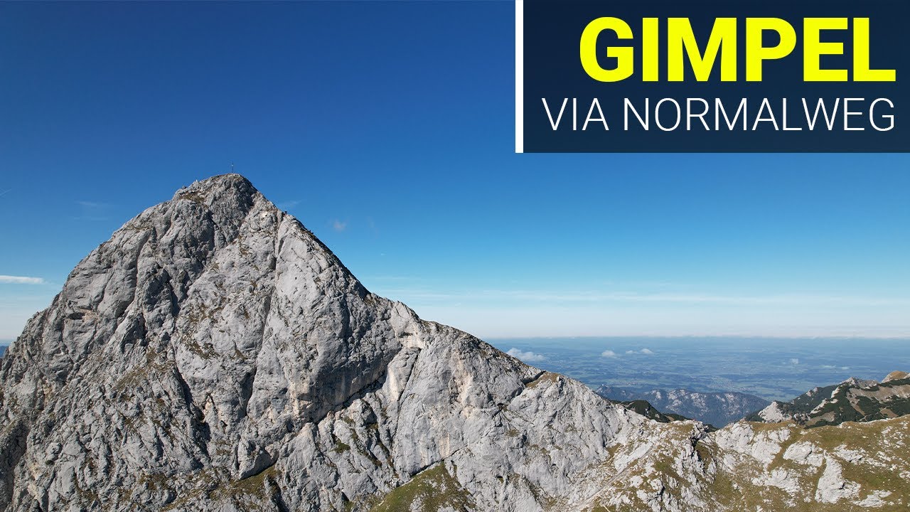 GIMPEL VIA NORMALWEG | Alpine Kletterei im Zweiten Grad - YouTube