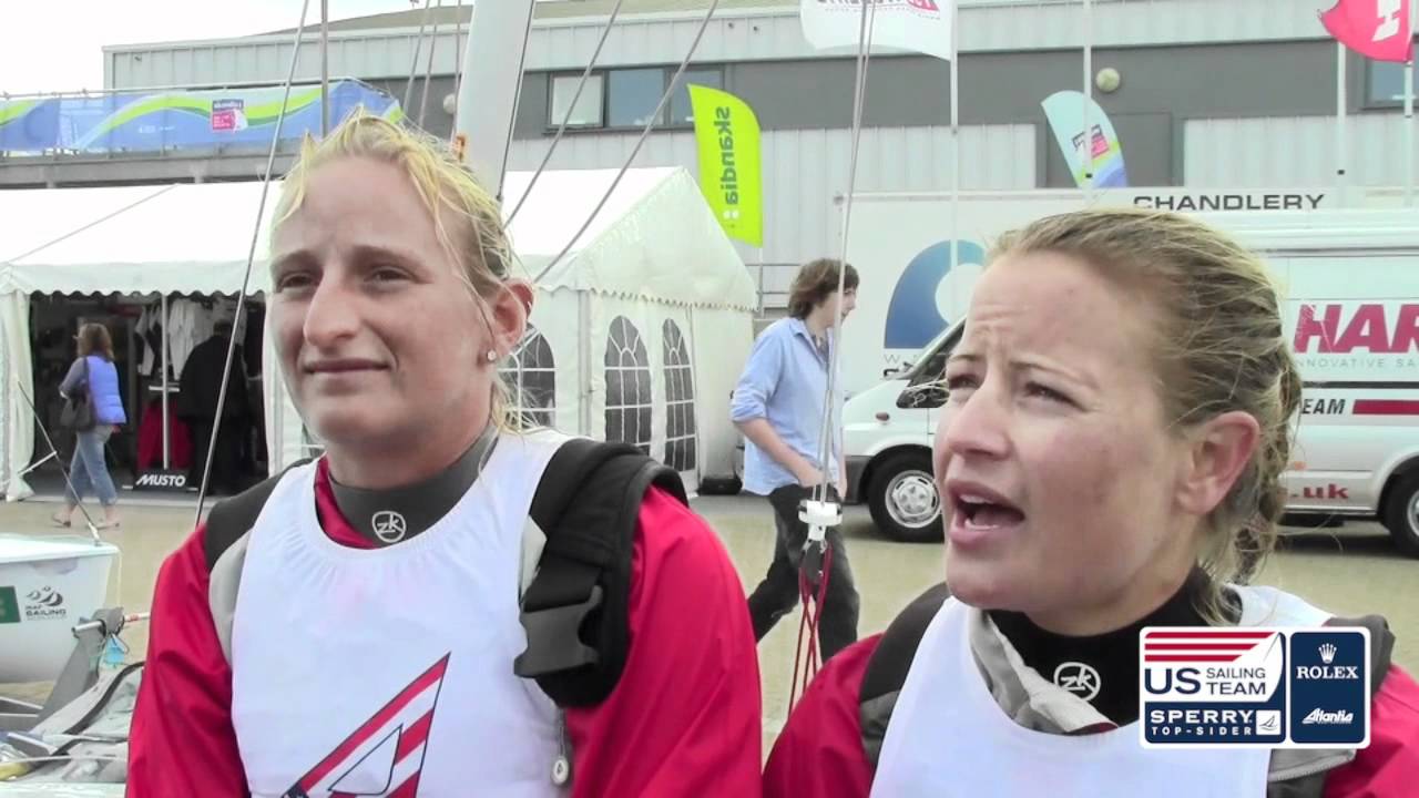 Sail For Gold: Amanda Clark and Sarah Lihan (470W), Silver Medalists ...