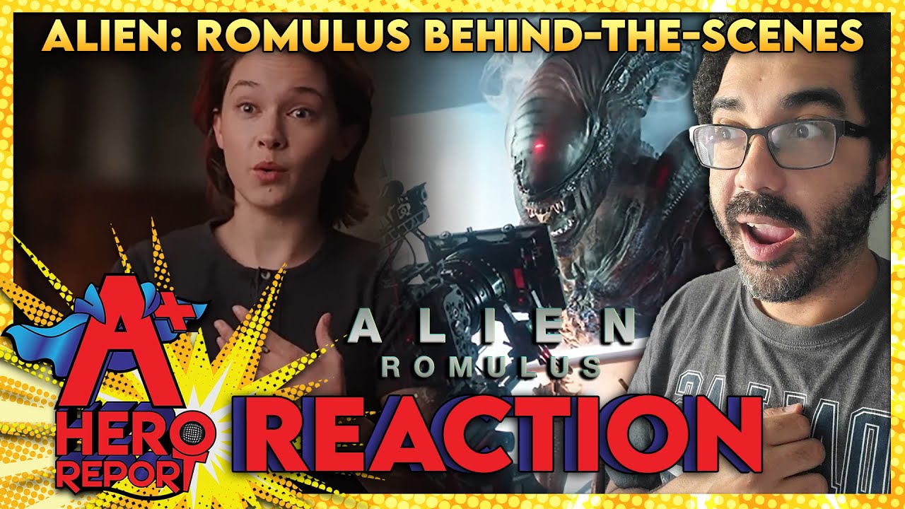Alien: Romulus New Behind-the-Scenes Video REACTION! Cast and Crew ...