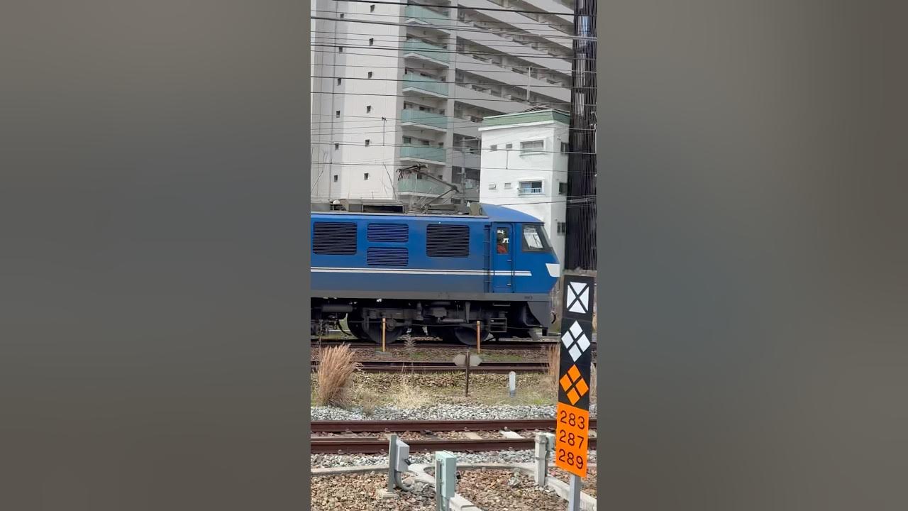 EF210-126【岡】5064ﾚ 新大阪駅定通2025.4.3 #貨物列車 - YouTube