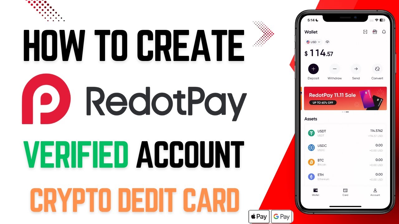 How To Create RedotPay Account | Create & Verify a RedotPay Account ...
