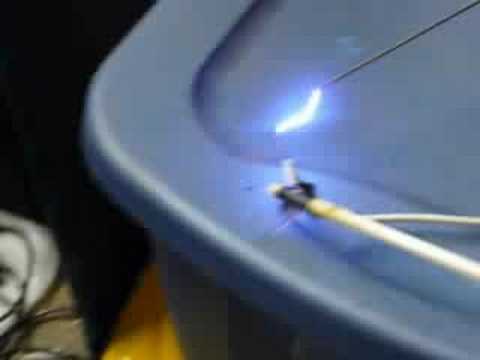 Cockroft Walton 120kv High-Voltage multiplier - YouTube