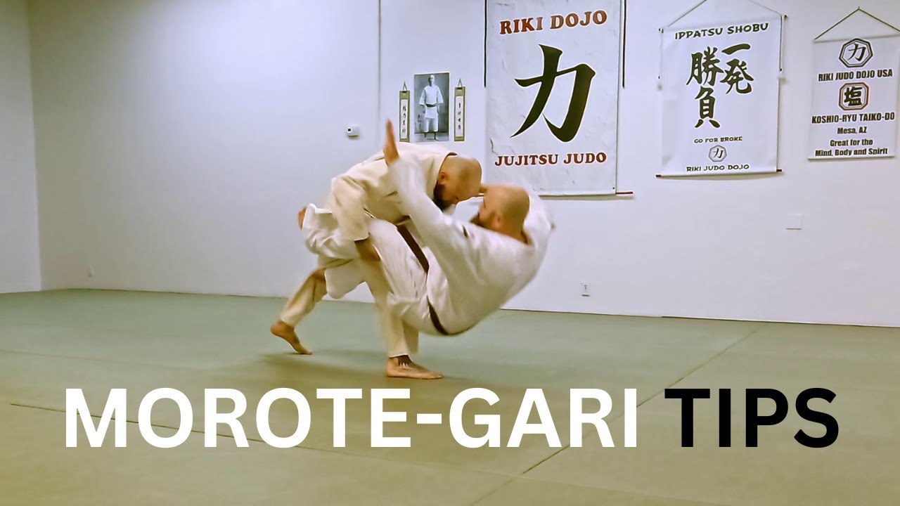 Morote-Gari Tips | Riki Judo Dojo - YouTube