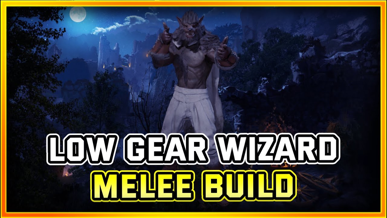 Low Gear MELEE Wizard is Incredible in Solos | Dark and Darker - YouTube