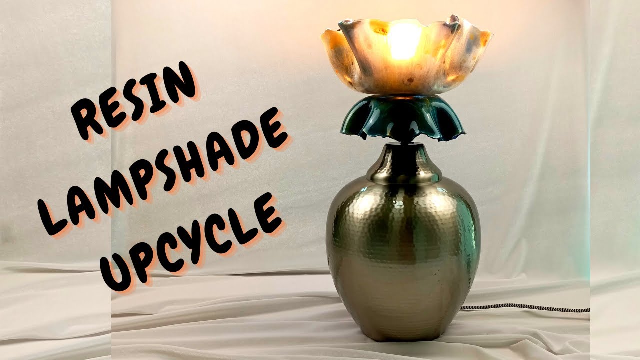 DIY Handmade Resin Lamp Shade | How to Make Epoxy Resin Crafts at Home ...