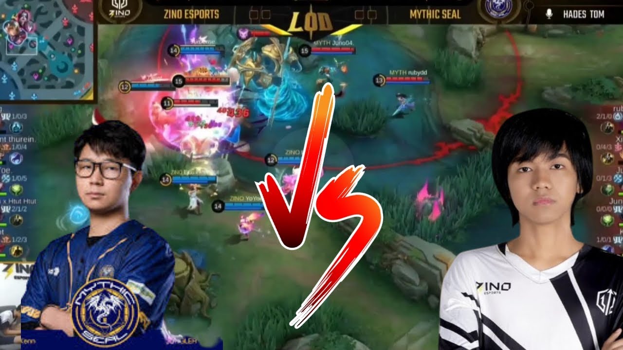 Mythic sea Vs Zino eSports ရဲ့ game 1 highlights - YouTube
