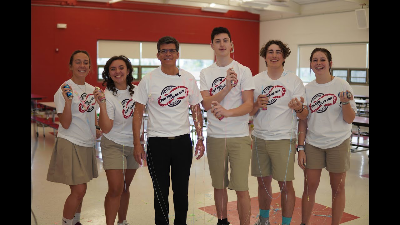 MCS Boosterthon Color Run 2021 - YouTube