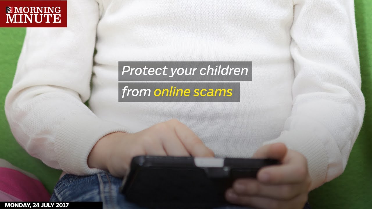 Protect your children from online scams - YouTube