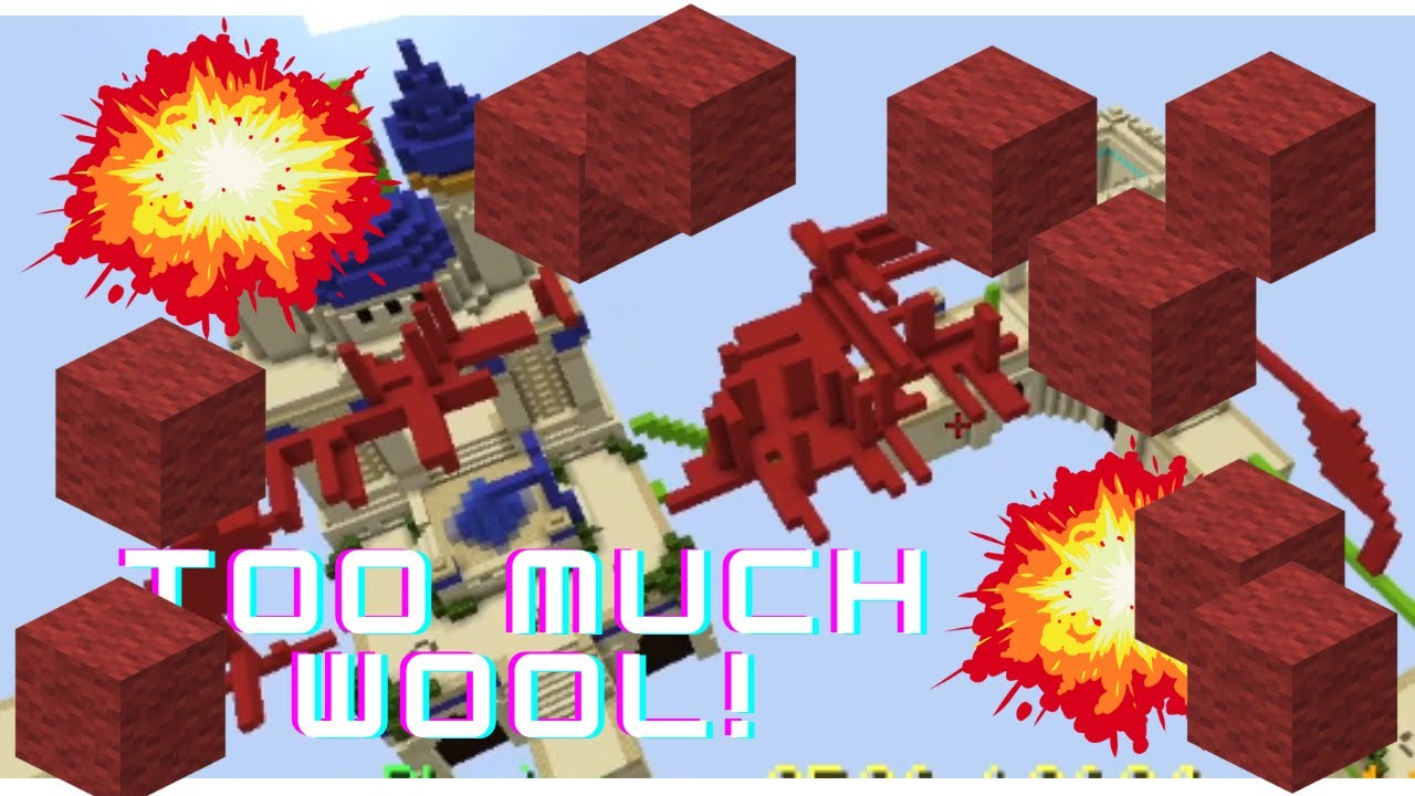 WHEN HYPIXEL gives YOU too MUCH WOOL | Hypixel Bedwars - YouTube