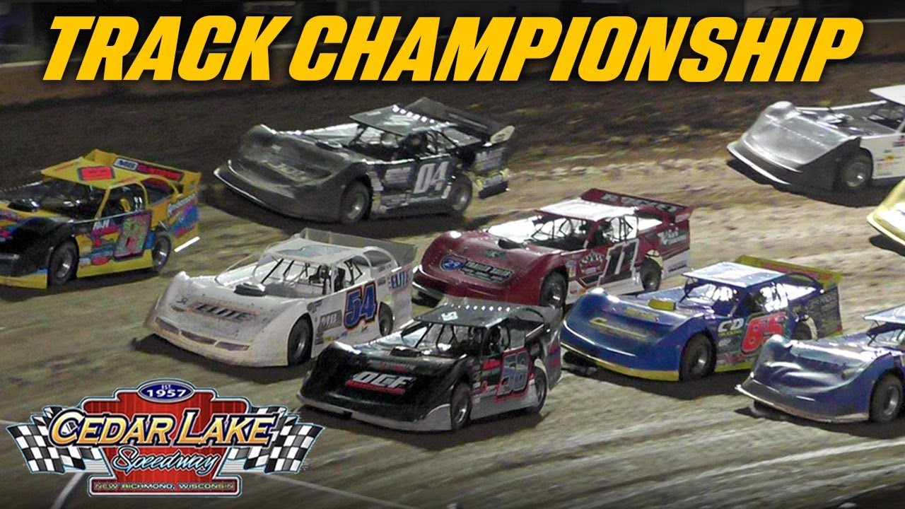Track Championship Highlights @ Cedar Lake Speedway 8/24/2024 - YouTube
