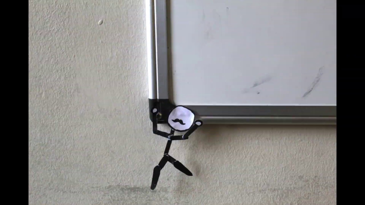 stick man irl (stop motion experiment) - YouTube