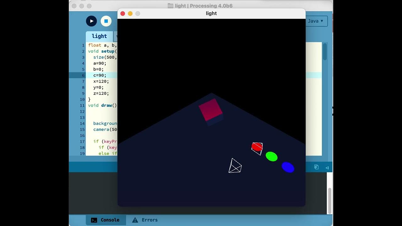 Dougfo play(art coding): HW14 조명 7조 - YouTube