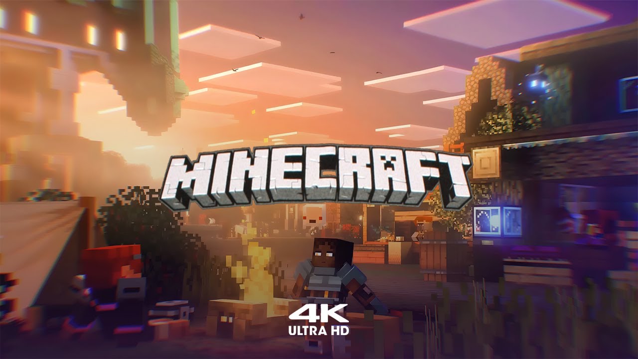 Minecraft 4K Live Wallpaper – Epic Adventure Screensaver - YouTube