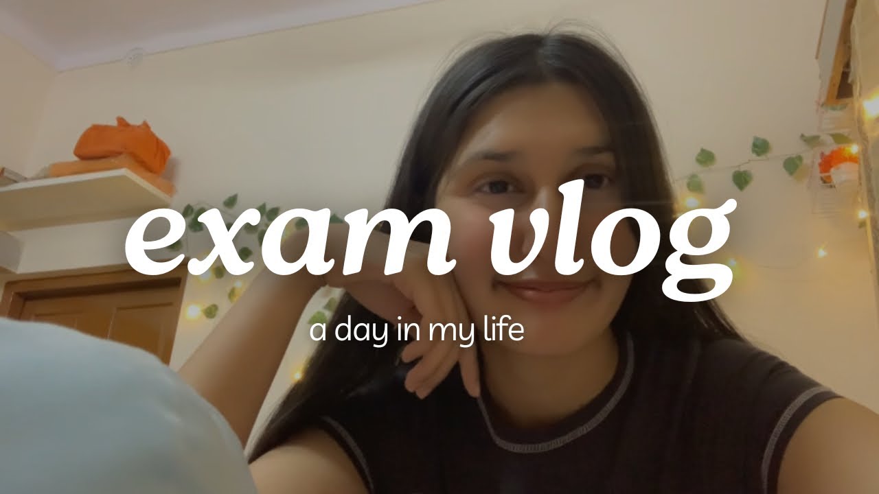 EXAM VLOG: productive day in my life as a STEM student during finals ...