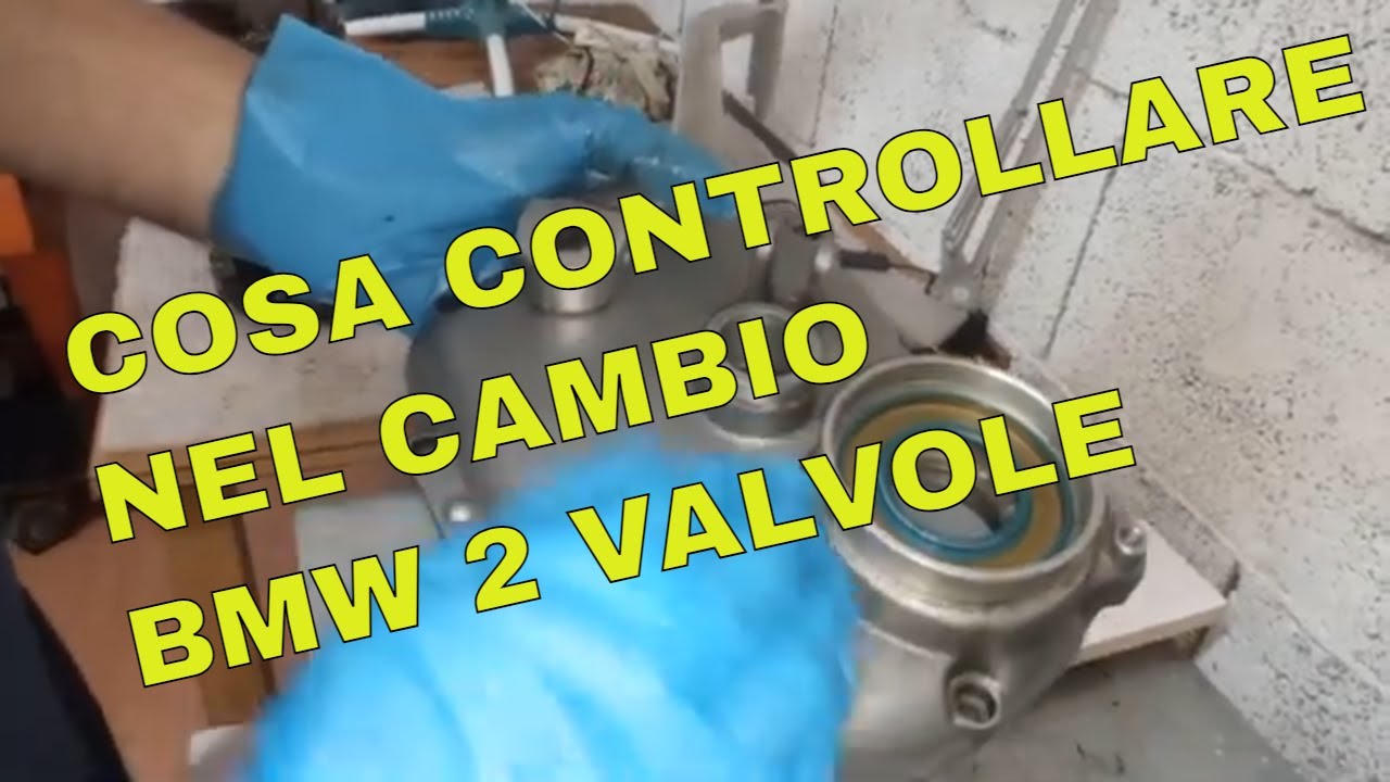 Controllare cambio BMW 2 valvole - YouTube