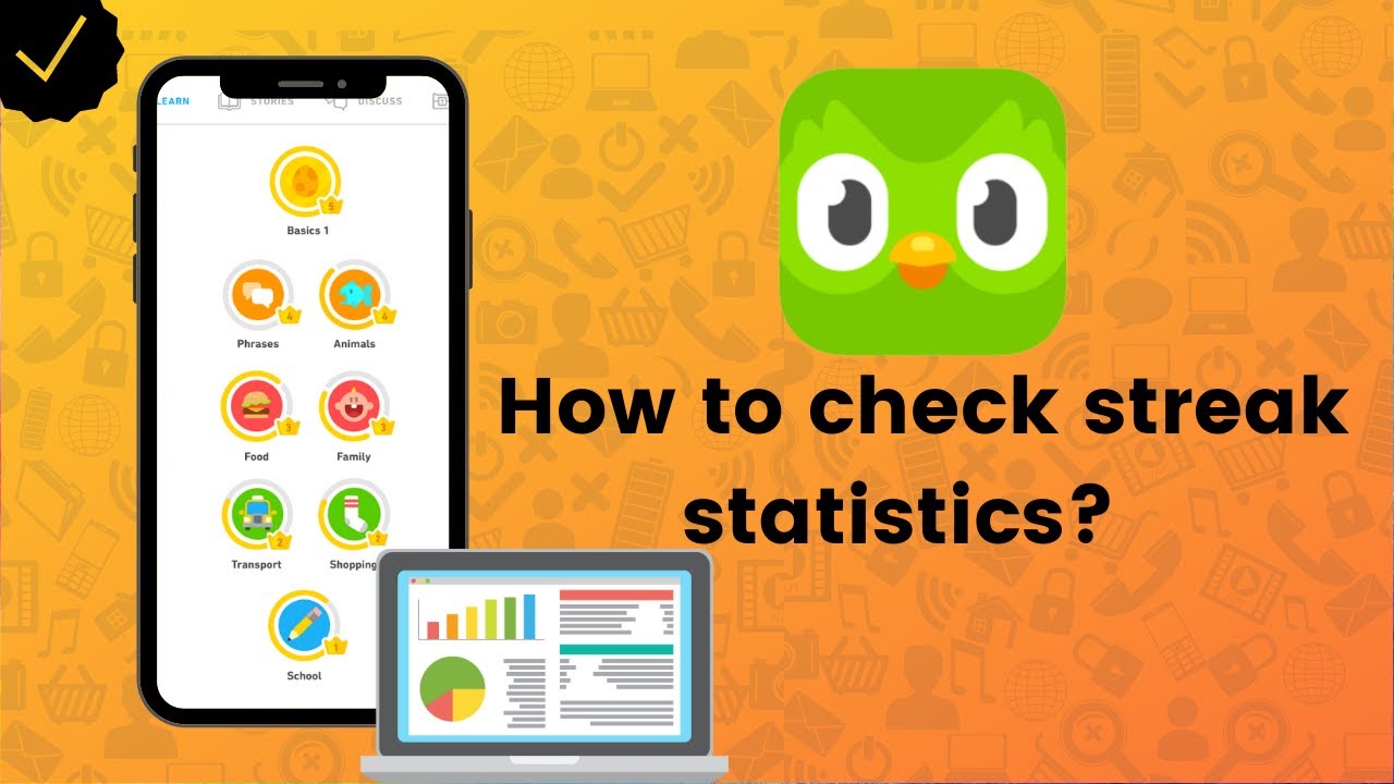 How to check your sreak statistics on Duolingo? - Duolingo Tips - YouTube