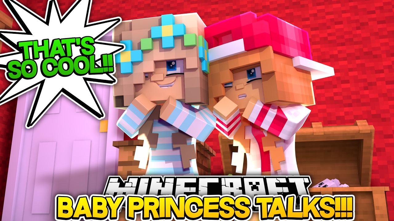TEACHING BABY PRINCESS TO TALK- BABY ANGEL MINECRAFT/CUSTOM ROLEPLAY ...