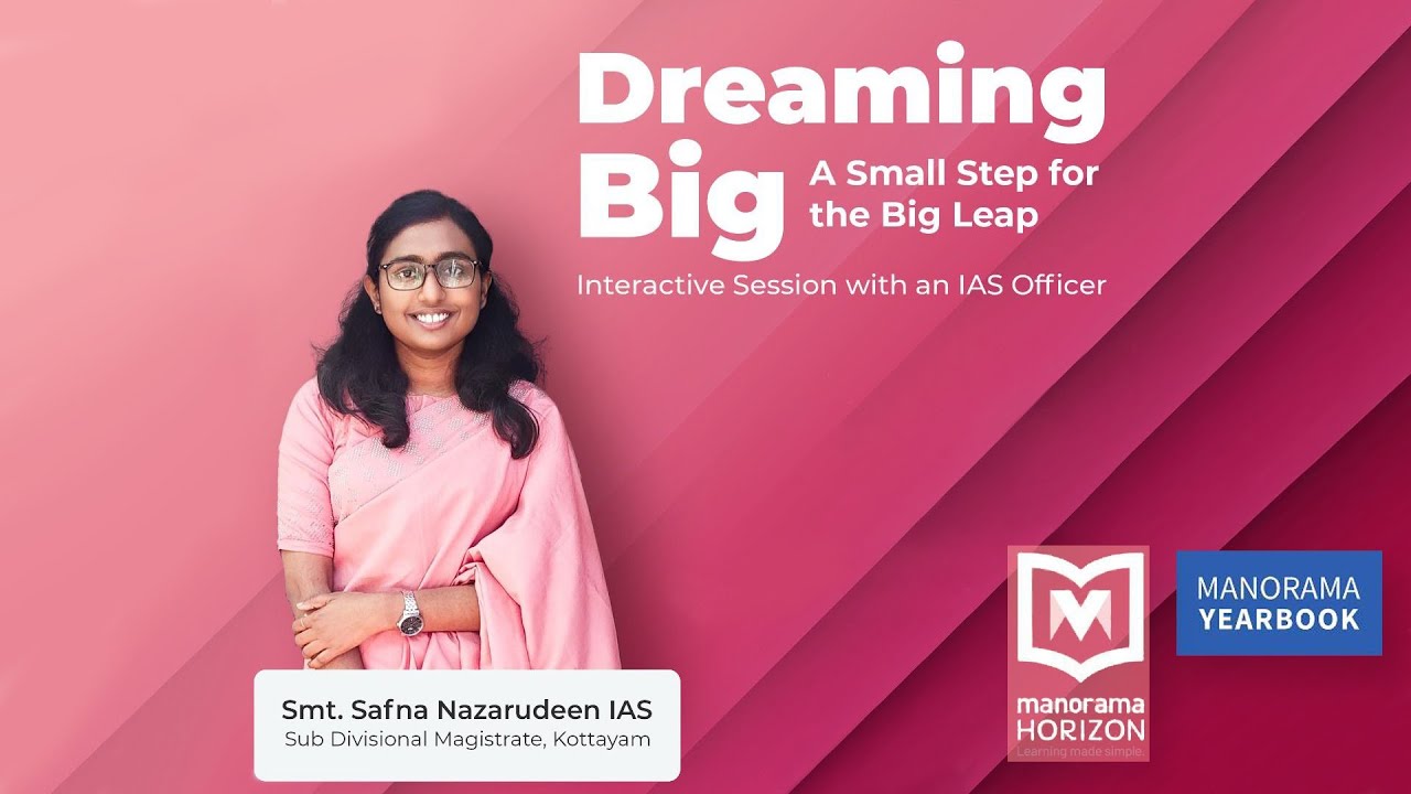 Dreaming Big / Safna Nazarudeen IAS - YouTube