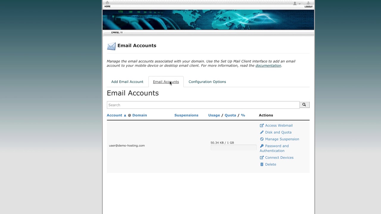 Web Hosting Managing Your Email Accounts Youtube