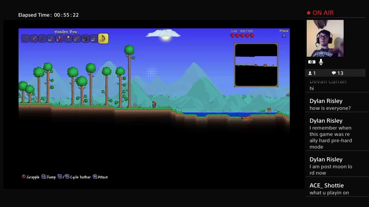 Terraria Live Ep1 - YouTube