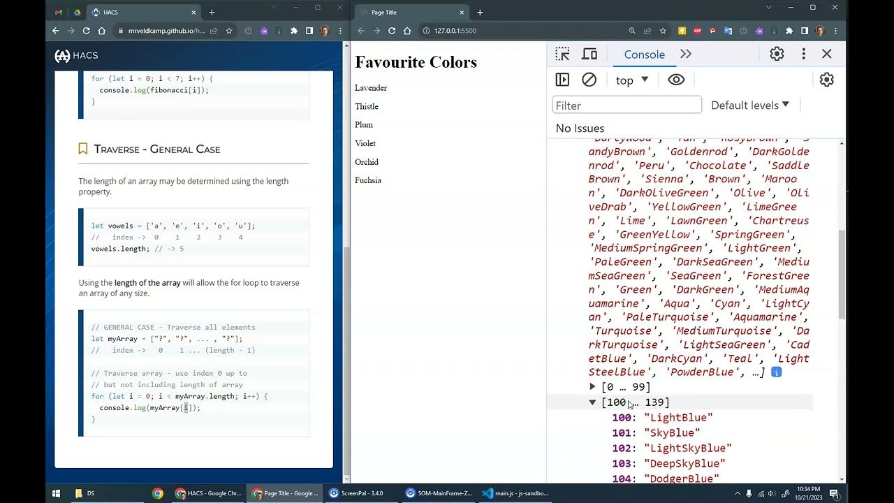 01 Traverse Arrays - YouTube