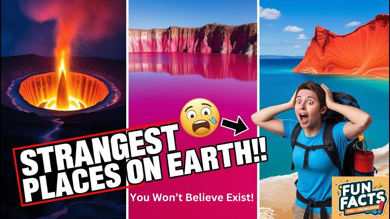25 Strangest Places on Earth You Won’t Believe Exist! || Bizarre Places ...