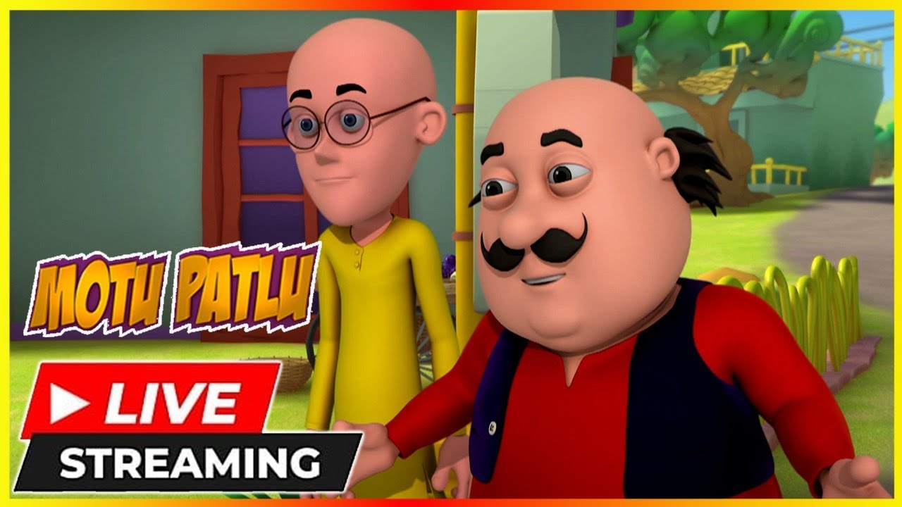 Motu Patlu Non Stop Live | মোটু পাটলু নন স্টপ লাইভ | Fun Animated Show ...