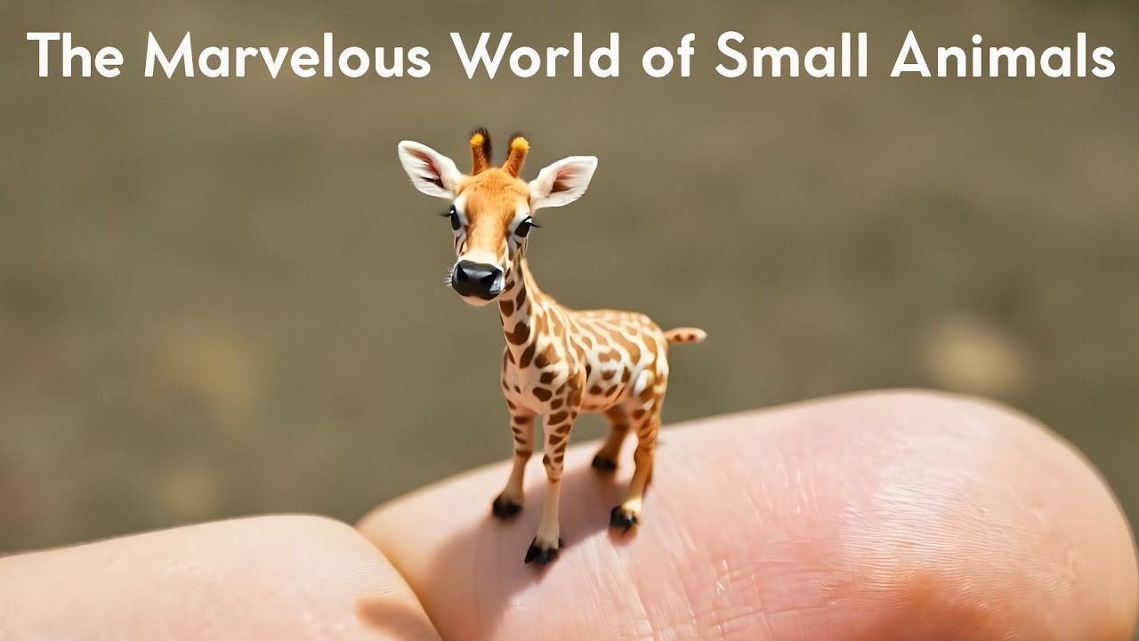 The Marvelous World of Small Animals | Mini Creatures with Beautiful ...
