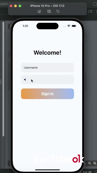 Login Screen with SwiftUI (+ Observation) - YouTube