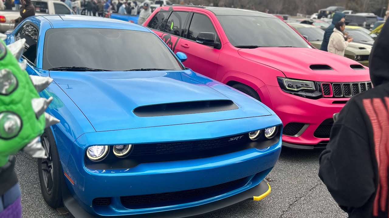 ⁠SO MANY DODGE DEMONS & DEMON 170 WITH@CamaKat & @THEDRKN1T3GARAGE ...