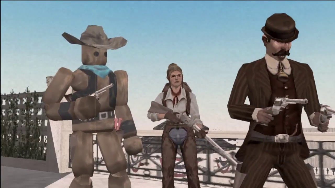 Red Wood Revolver (All Cutscenes) Video Game Movie (Red Dead Revolver ...